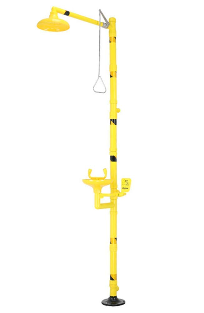 Buy HLJ Bath Shower Systems, Combination Emergency Eyewash Shower ...