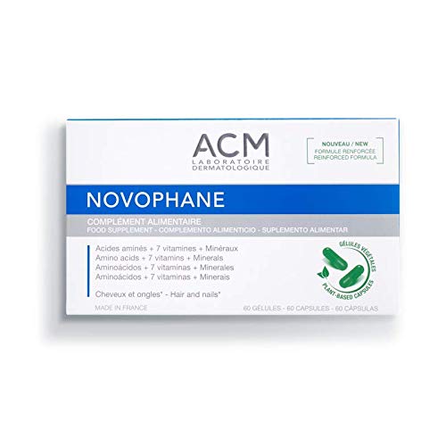 Amazon.com: ACM Laboratoire Novophane Caps Anti Hair Loss Alopecia ...