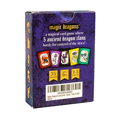 Snapklik.com : Magic Dragons Card Game - New - Trick-Taking, Card ...