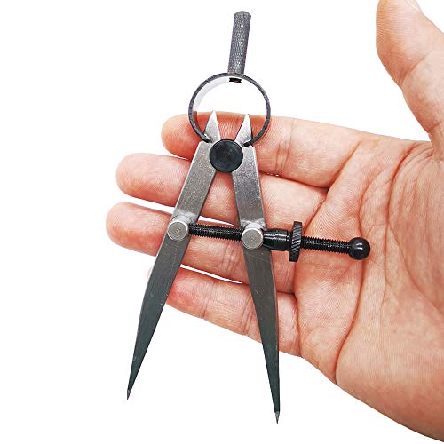 Snapklik.com : ZLKSKER 4 Inch Professional Leather Compass