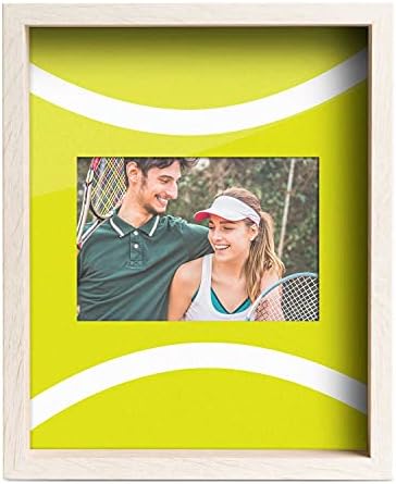 ChalkTalk SPORTS Premier Tennis Photo Frame | Tennis Ball
