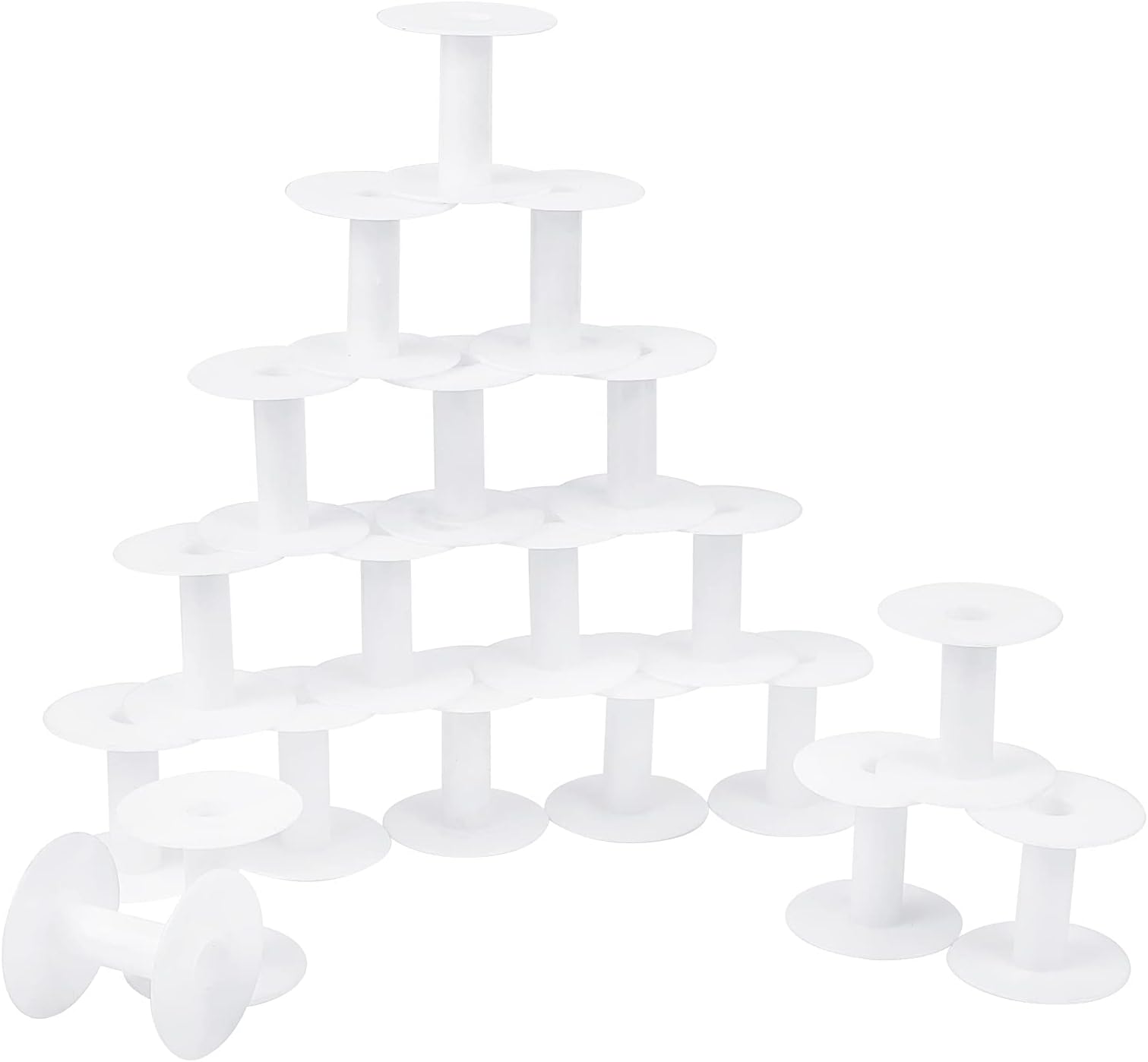 Amazon.com: PH PandaHall 20pcs Empty Wire Spools Removable Paper Sewing ...