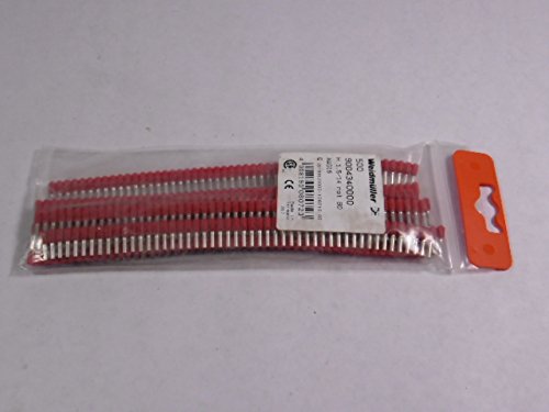 Amazon.com: WEIDMULLER 9004340000 Terminal, Ferrule, 8 X 1.7MM, RED ...