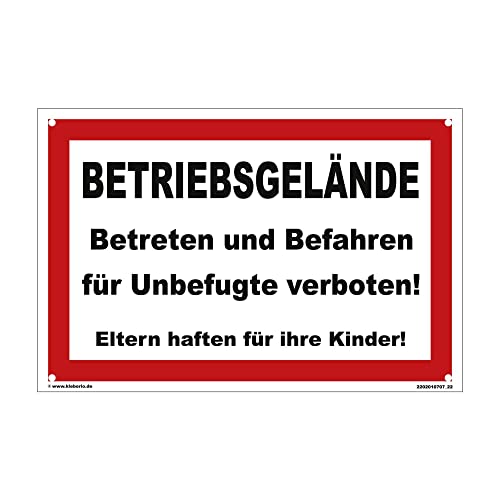 Betreten Verboten Schild – Die 15 besten Produkte im Vergleich ...