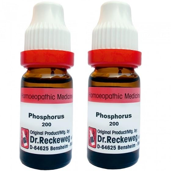 Buy PHOSPHORUS 200 11ML Dr. Reckeweg (Pack Of 2) Online at Low Prices ...