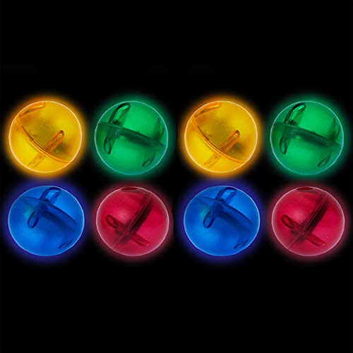 Snapklik.com : Motion Activated Marbles 8pc LED Light-Up Glow In The ...