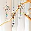 Amazon.com: 3pcs Rainbow Chakra Crystal Suncatcher Windows Hanging Tree ...