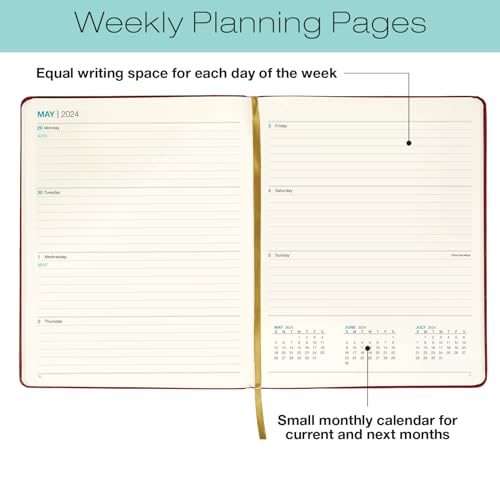 Snapklik.com : 2024 Planner 8x10 Size: 14 Months