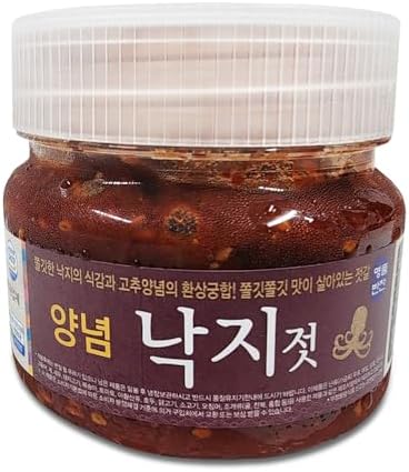 Amazon.com: Korean Spicy Salted Small Octopus/Fermented in a ...