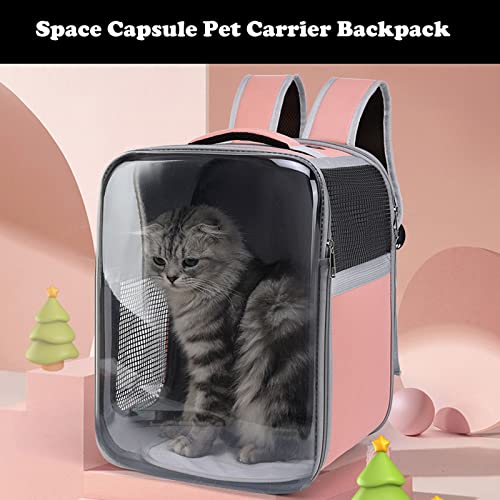 Cat Carrier Backpack, SOREIA Panoramic Window Front Pack for Cat Small ...
