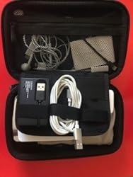 JETech Travel Accessories Organizer Case, Portable Electronic Pouch ...