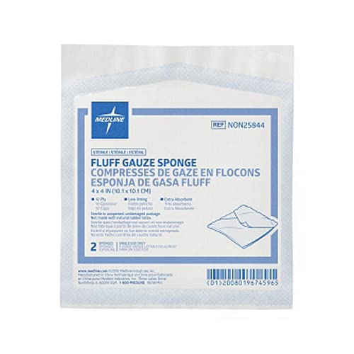Amazon.com: Medline Sterile Bulkee II Extra Absorbent Super Fluff ...