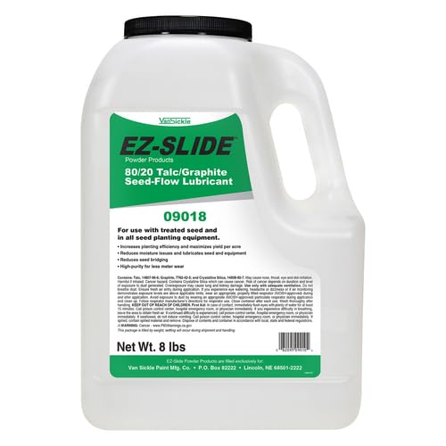 Amazon.com: Ez-Slide Seed Powder Lubricant 80% Talc 20% Graphite 8 lbs ...