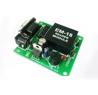 EM18 RFID Reader Module- [125Khz] - RS232 : Amazon.in: Electronics