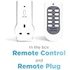 STATUS Remote Control Socket | White Remote Control Plug UK | Pack of 3 ...