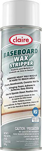 Claire Manufacturing Baseboard Cleaner & Wax Stripper, 20 oz. can, 1 ...