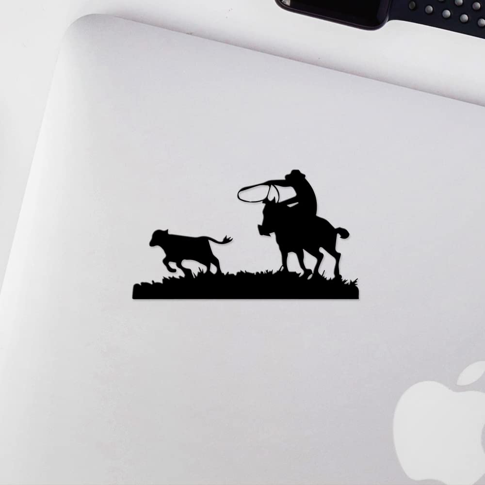 Calf Roping Decals Amazon.com Decal Stickers Of Cowboy On Horseback