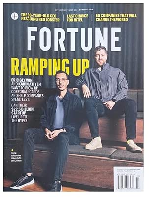 Fortune Magazine (October November 2025 Issue) Eric Glyman & Karim ...