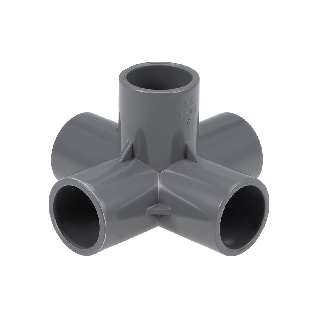 Amazon.com: uxcell 5-Way Elbow PVC Pipe Fitting Furniture Grade 25mm ...