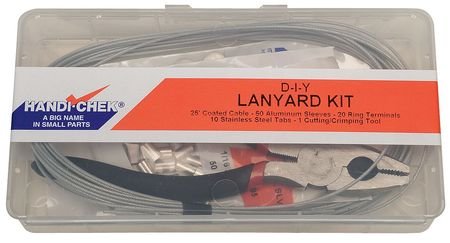 Lanyard Assembly Kit, 3/64 in, Galv: Amazon.com: Tools & Home Improvement