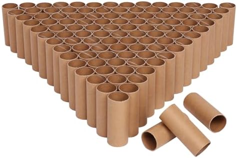 Amazon.com: Ruisky 108 Pcs Cardboard Tubes Craft Rolls, Kraft Paper ...