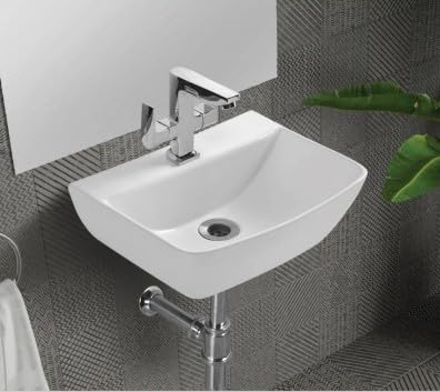 WALL HUNG WASH BASIN 18"*13" : Amazon.in: Home Improvement