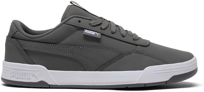 Amazon.com | PUMA Mens Skate Buck Lace Up Sneakers Shoes Casual - Grey ...