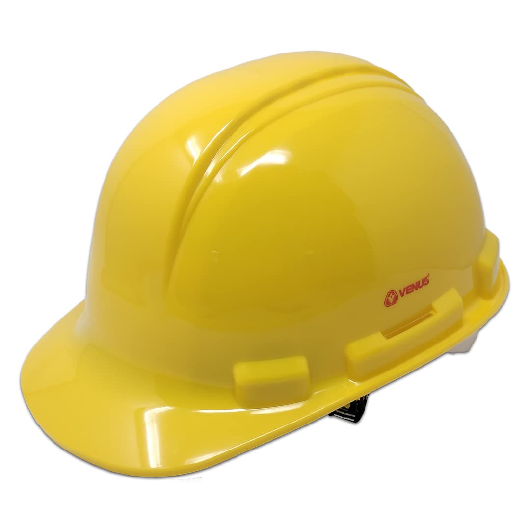 VENUS H-2000 Series ISI Certified Safety Helmet, Easy fit Ratchet with ...