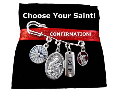 Amazon.com: Confirmation Gift - Choose Your Catholic Patron Saint ...