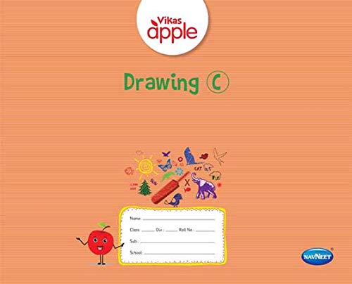 Buy Navneet Apple Drawing-C Sr. K. G. | English | Drawing & Art Book ...