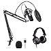 Amazon.com: MAONO Microphone with Studio Headphone Set 192kHz/24bit ...