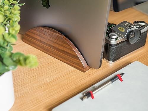 Professional Wood Craft ᵀᴹ Vertical Laptop Stand and Holder | MacBook ...