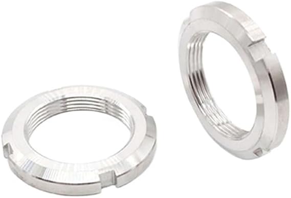 Amazon.co.jp: 1pc 304 ステンレス鋼丸ナット GB812 スロット付き丸ナットベアリングロック精密ガーデンナット M10-M200 (Size : M75) : DIY ...