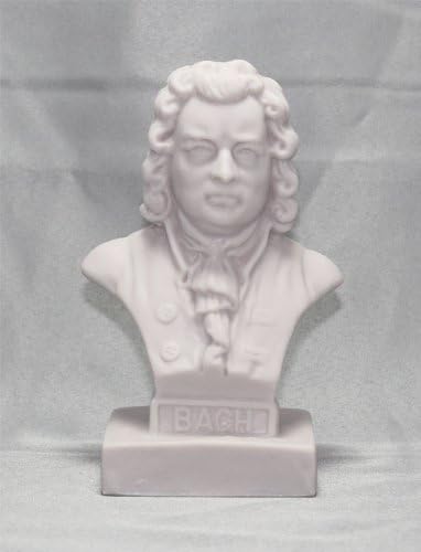 Amazon.com: J.S. Bach Statue 5" Bust Figurine Statuette : Home & Kitchen