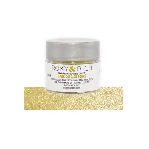 Amazon.com : Roxy & Rich Hybrid Sparkle Dust Powder Food Color 2.5 ...