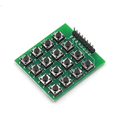 Módulo de teclado 4x4 Matrix 16, Mcu de 16 botones para Arduino ...