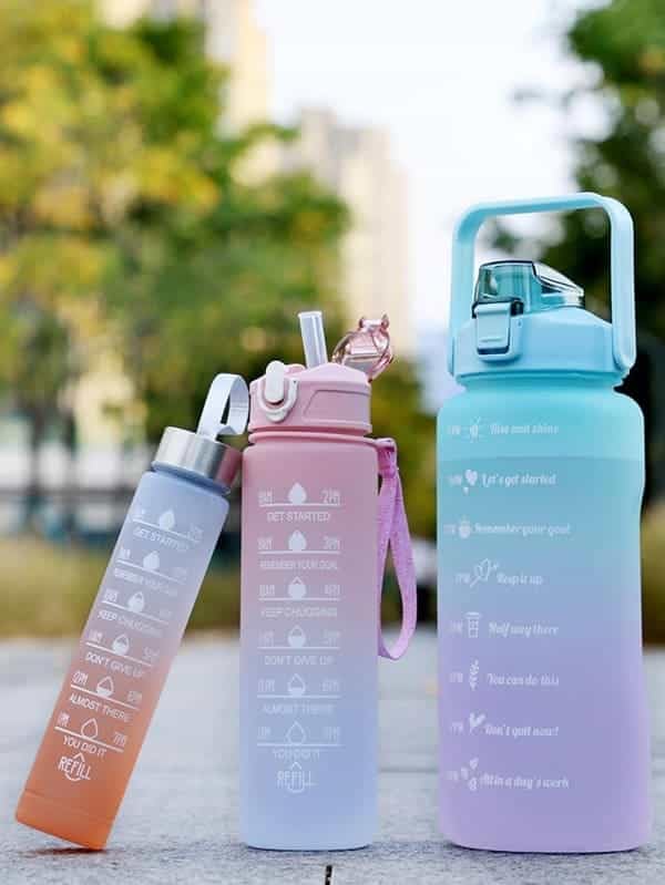 3 in 1 jumbo sipper water bottle (2000ml,800ml nd 500ml) : Amazon.in ...
