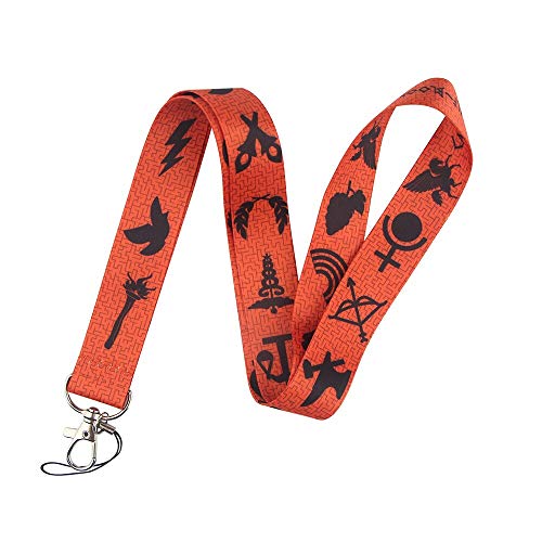 Snapklik.com : Percy Jackson Camp Half Blood Orange Lanyard Greek Gods ...