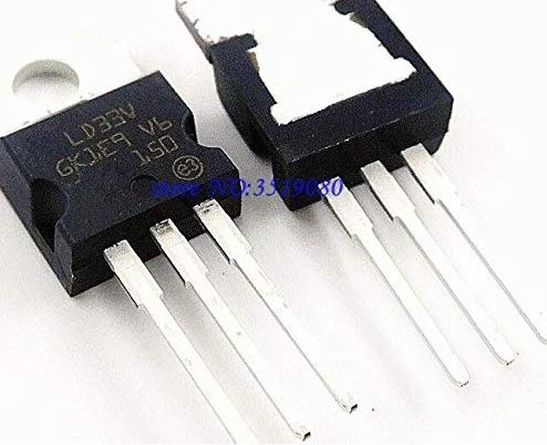 ROBOBULLS ELECTRONICS LD33V Low Dropout Regulator (Pack of 1 Pc ...