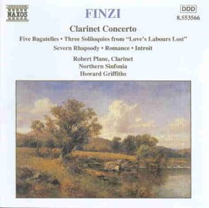 Finzi: Clarinet Concerto / Five Bagatelles / 3 Soliloquies / Severn ...