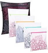 Amazon.com: Set of 5 Mesh Laundry Bags-1 Extra Large, 2 Large & Medium ...