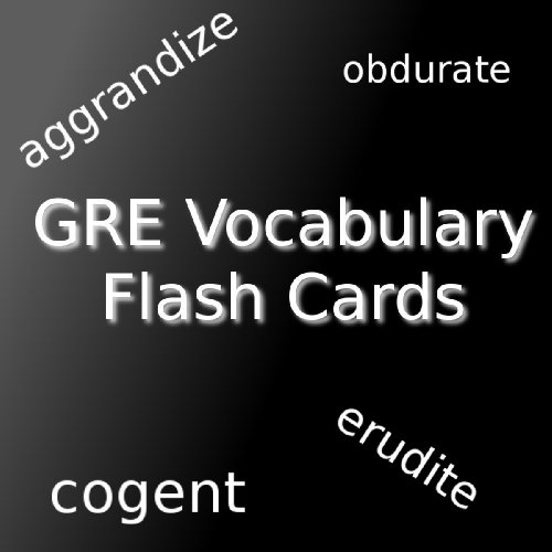 GRE Vocabulary Flash Cards (299 Words and Definitions) eBook : Lehman ...