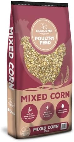 Copdock Mill Mixed Corn, 20kg, Perfect for keeping your Hens satisfied ...