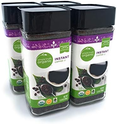 Amazon.com: Simple Truth Organic Instant Coffee, 3.53 oz (Pack of 4 ...