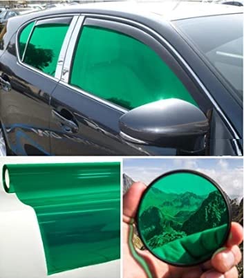 Buy SUNBIRD Car Transparent Colorful Vinyl Window Tinting Sheets Window ...