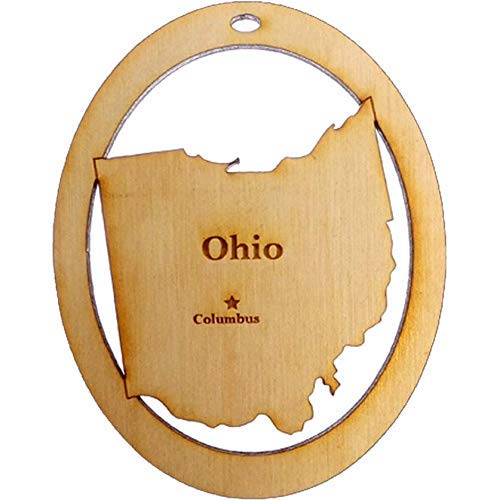 Amazon.com: Personalized Ohio Ornament - Ohio Souvenirs and Gifts ...