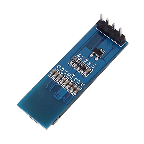 0.91 Inch OLED Display Screen DC 3.3V to 5V SSD1306 Driver IC DIY ...