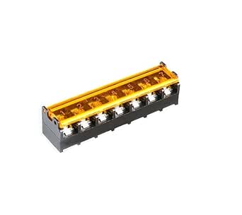 10 Pin Barrier Terminal Block Connector with Flap Cover Lid – 9.5 mm ...