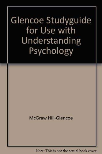 Glencoe StudyGuide for Use with Understanding Psychology: McGraw-Hill ...