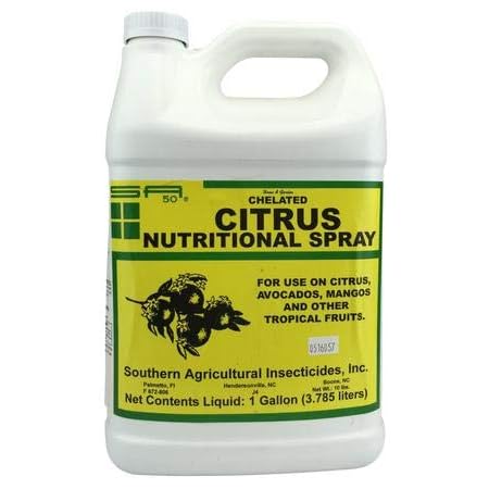 Amazon.com : Southern Ag Chelated Citrus Nutritional Spray, 1 Gallon ...